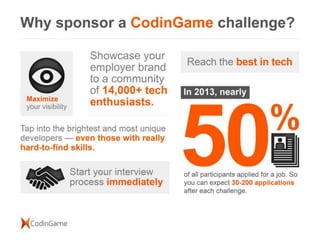 Codin game presentation eng | PPTX