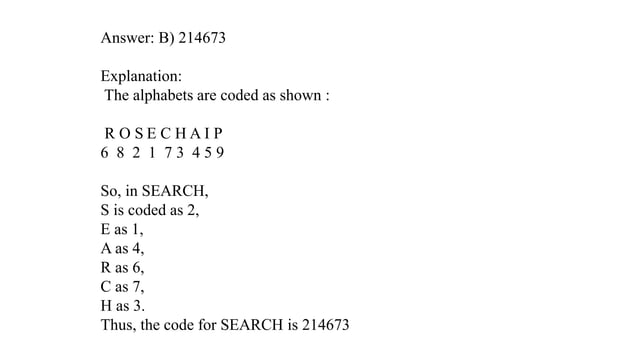 CODING AND DECODING.pptx | Search | Internet