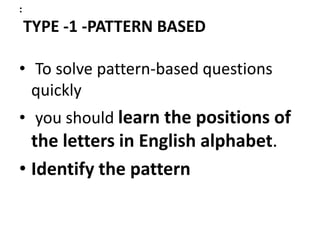 Coding and decoding topic for aptitude | PDF