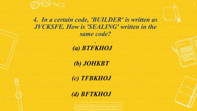 Intelligence-Coding and Decoding-6th Std | PPT