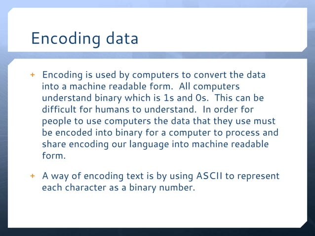 Coding and encoding | PPT
