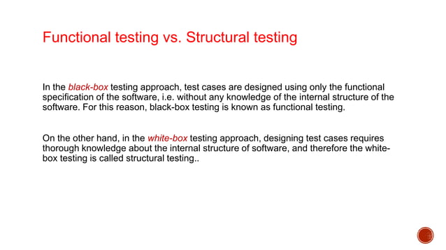 Coding and testing in Software Engineering | PPTX