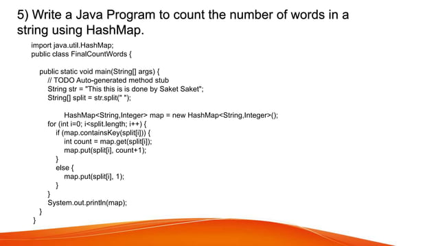 JAVA Question : Programming Assignment | PPT JAVA Question : Programming Assignment | PPT