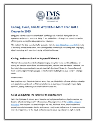 Coding, Cloud, and AI Why BCA is More Than Just a Degree in 2025.pdf