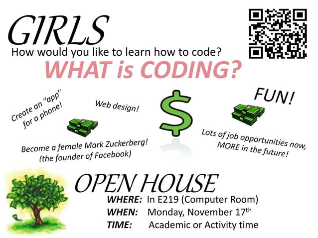Coding Club Introduction Poster | PPT