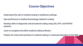 Coding Course Power Point - ICD 10 Coding. | PPTX