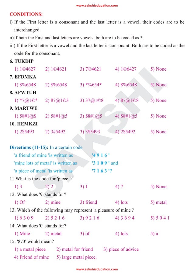 Coding Decoding Pdf