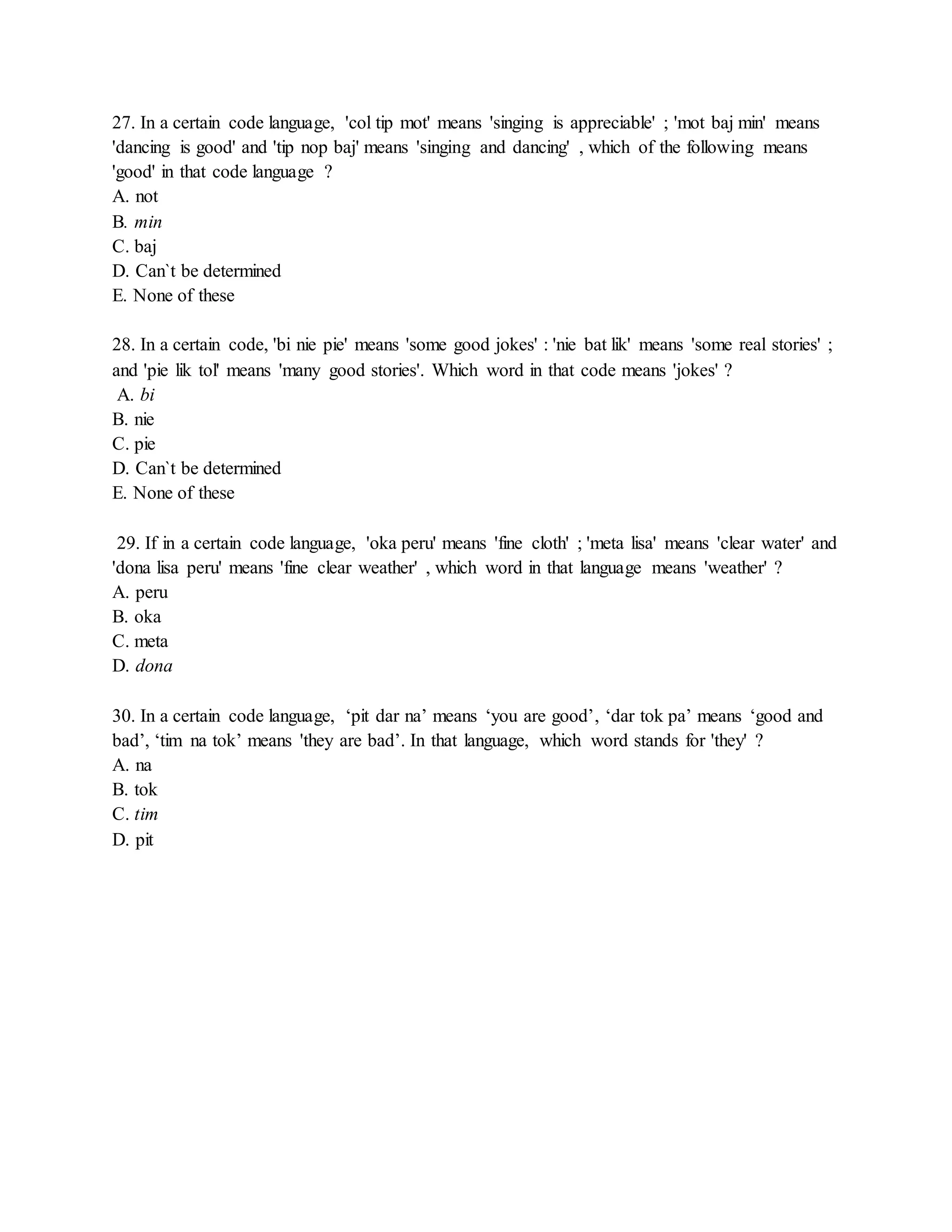 Coding Decoding Docx
