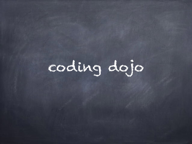 Coding DOJO | PPT