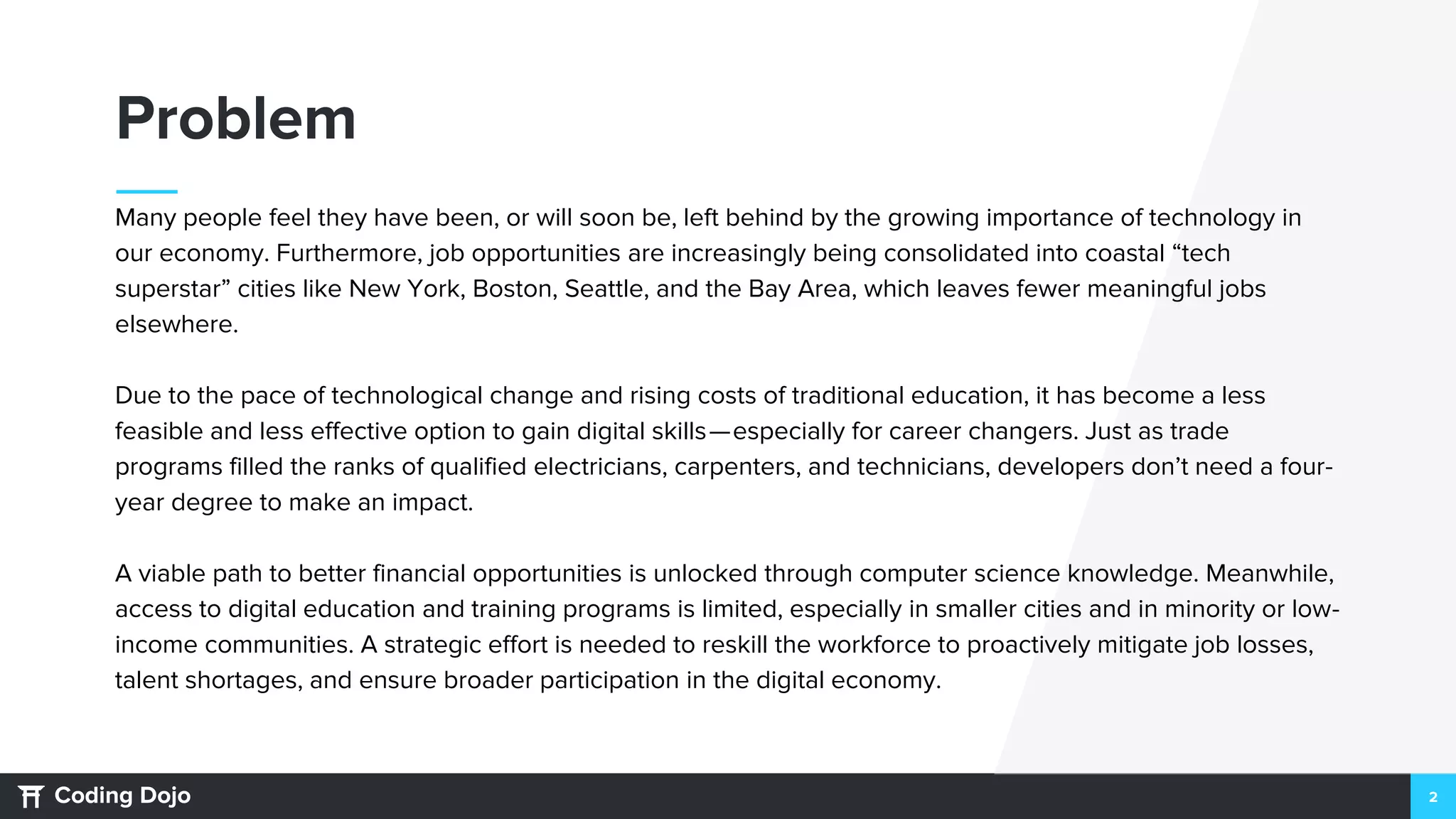 Coding Dojo MIT Startup Exchange | PPT