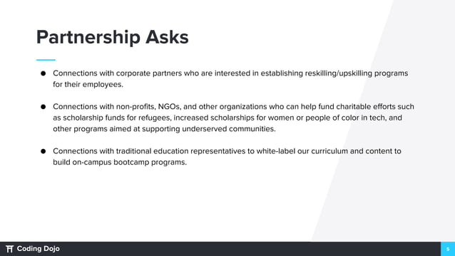 Coding Dojo MIT Startup Exchange | PPT