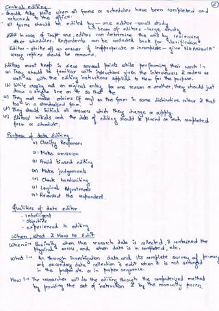 Coding editing tabulation | PDF