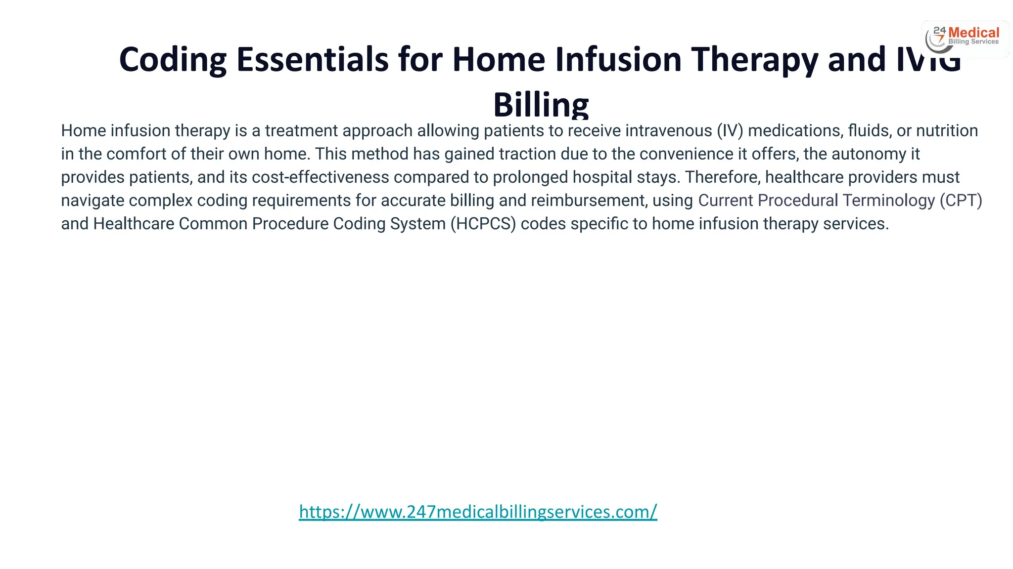 Coding Essentials for Home Infusion Therapy and IVIG Billing.pdf