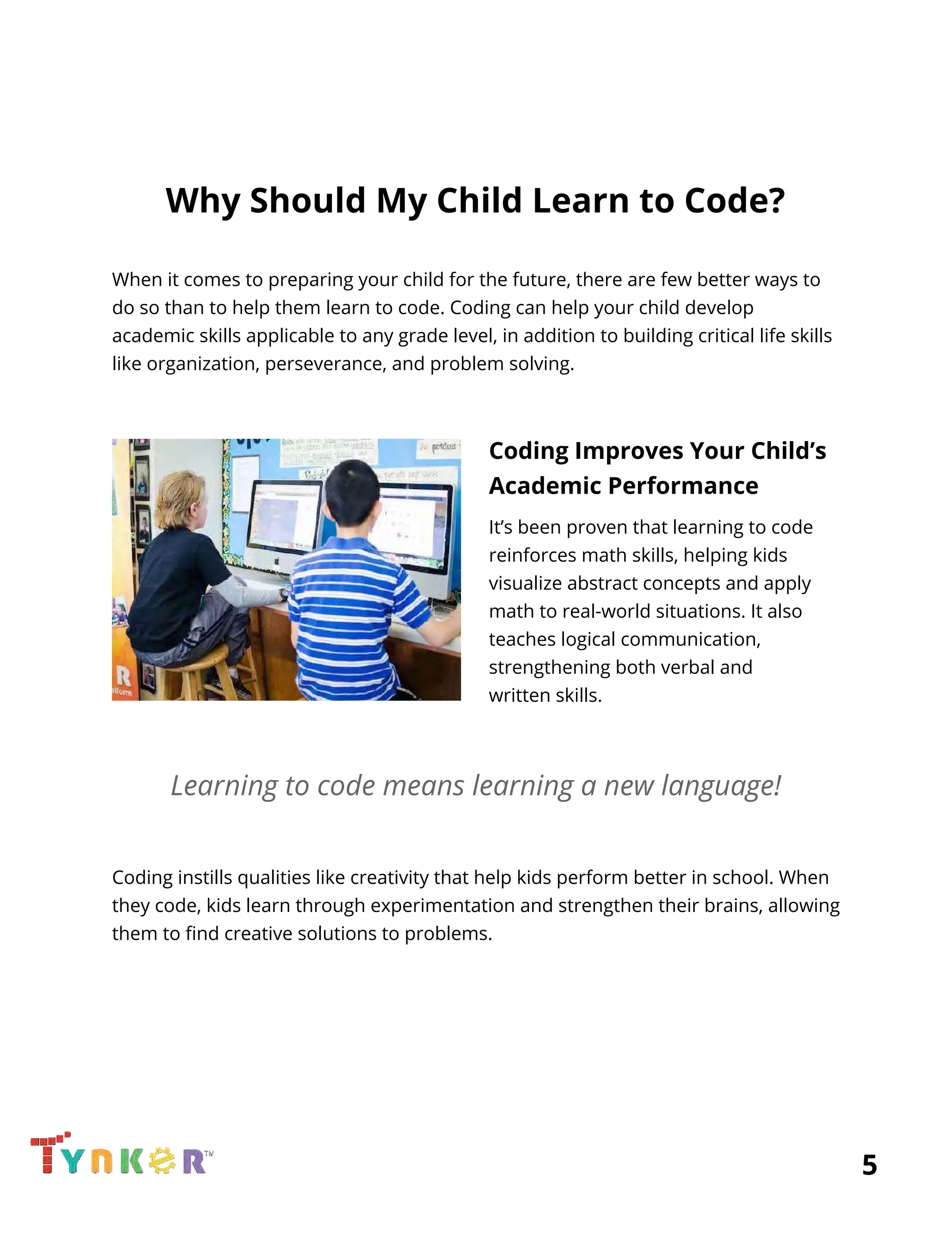 Coding for kids | PDF