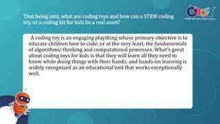 Coding For Kids | PPTX