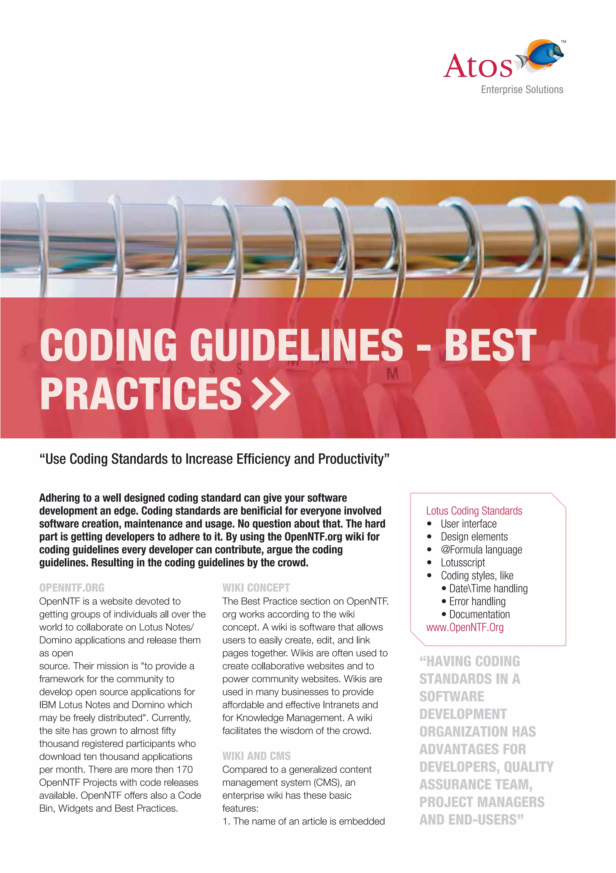 Coding Guidelines | PDF