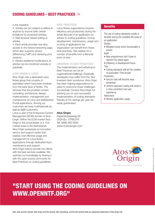 Coding Guidelines | PDF