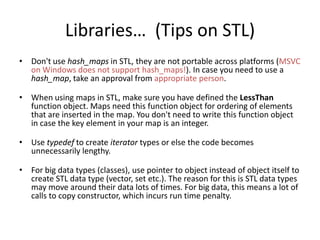 On Coding Guidelines | PPTX