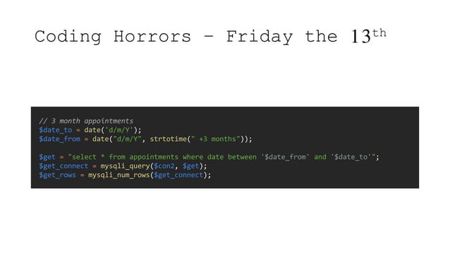 Coding Horrors | PPT