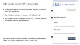 Introduction to Coding | PPT