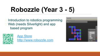 Coding, Robotics and other Emerging Technologies | PPT