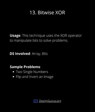 coding patterns.pdf | Programming Languages | Computing