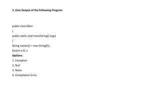 CODING QUESTIONS.pptx | Programming Languages | Computing