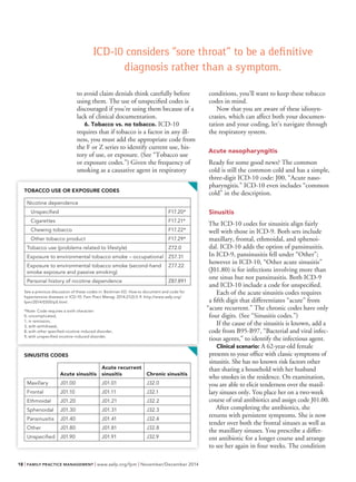 Coding respiratory problems article | PDF