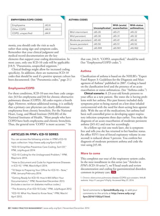 Coding respiratory problems article | PDF