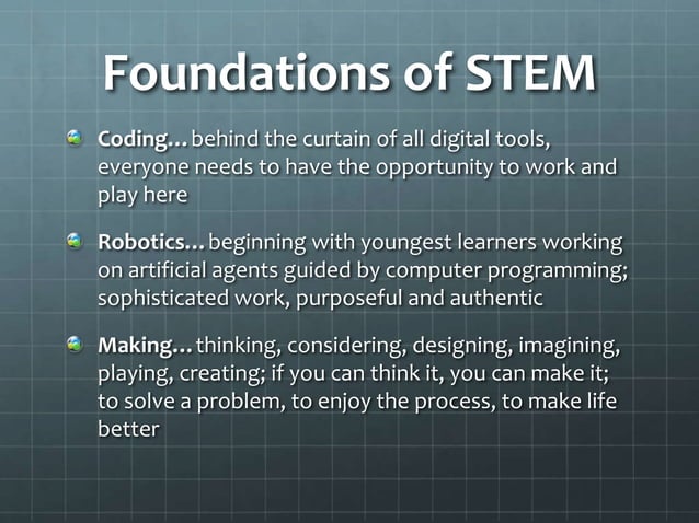 Coding, robotics & making...finding funds presentation | PPT