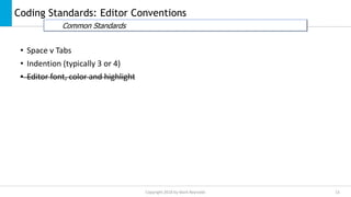 Coding standards | PPTX