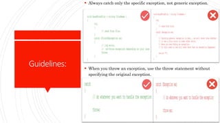 Coding standards | PPTX