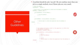 Coding standards | PPTX