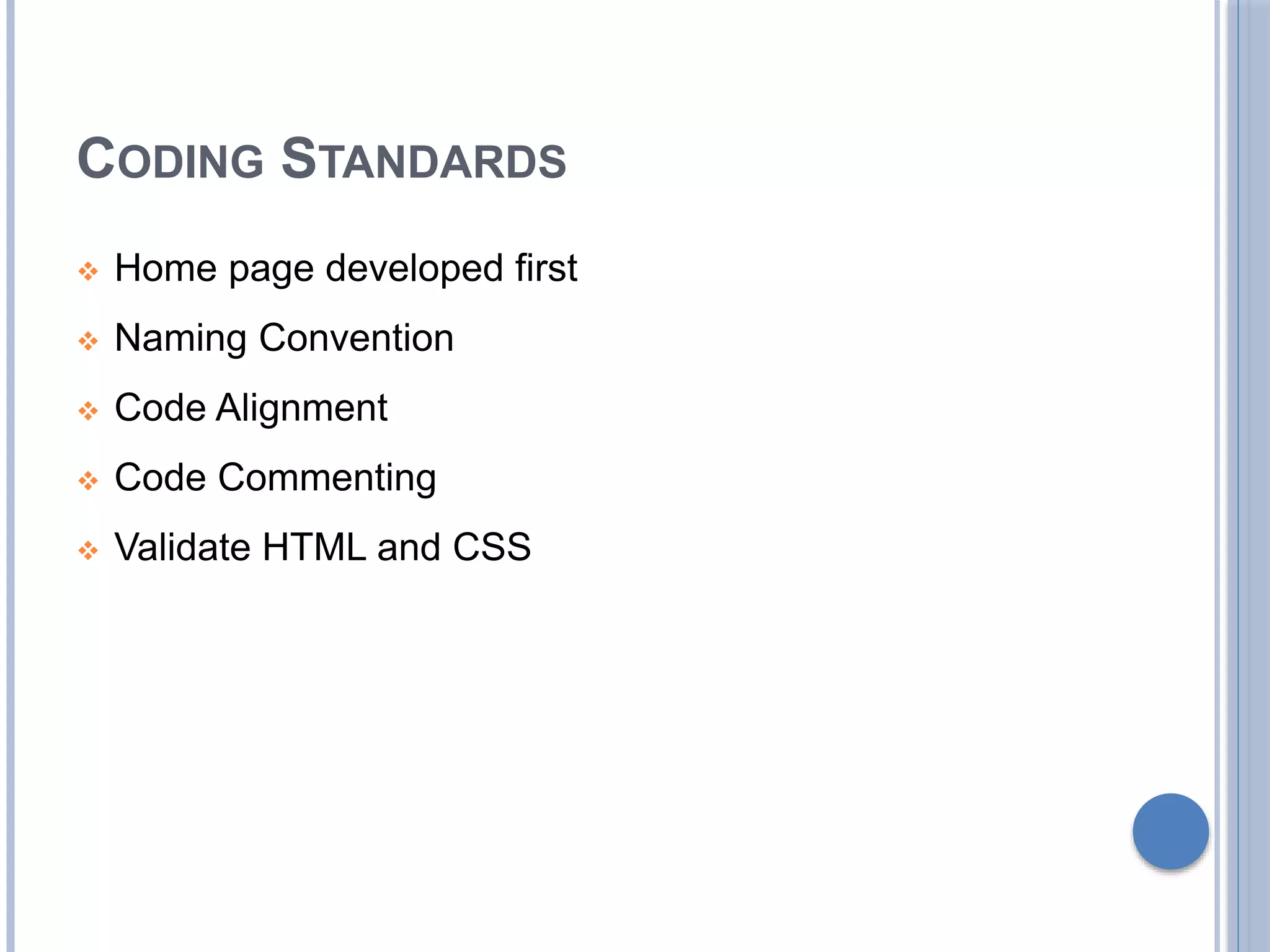 Coding standards | PPT