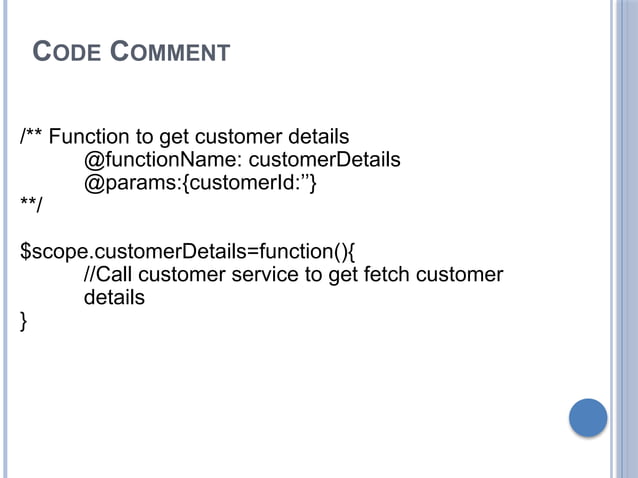 Coding standards | PPT