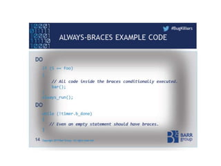 Coding Standard tips for Embedded systems | PPT