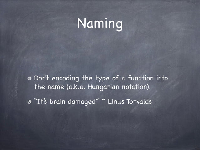 Coding style of Linux Kernel | PDF