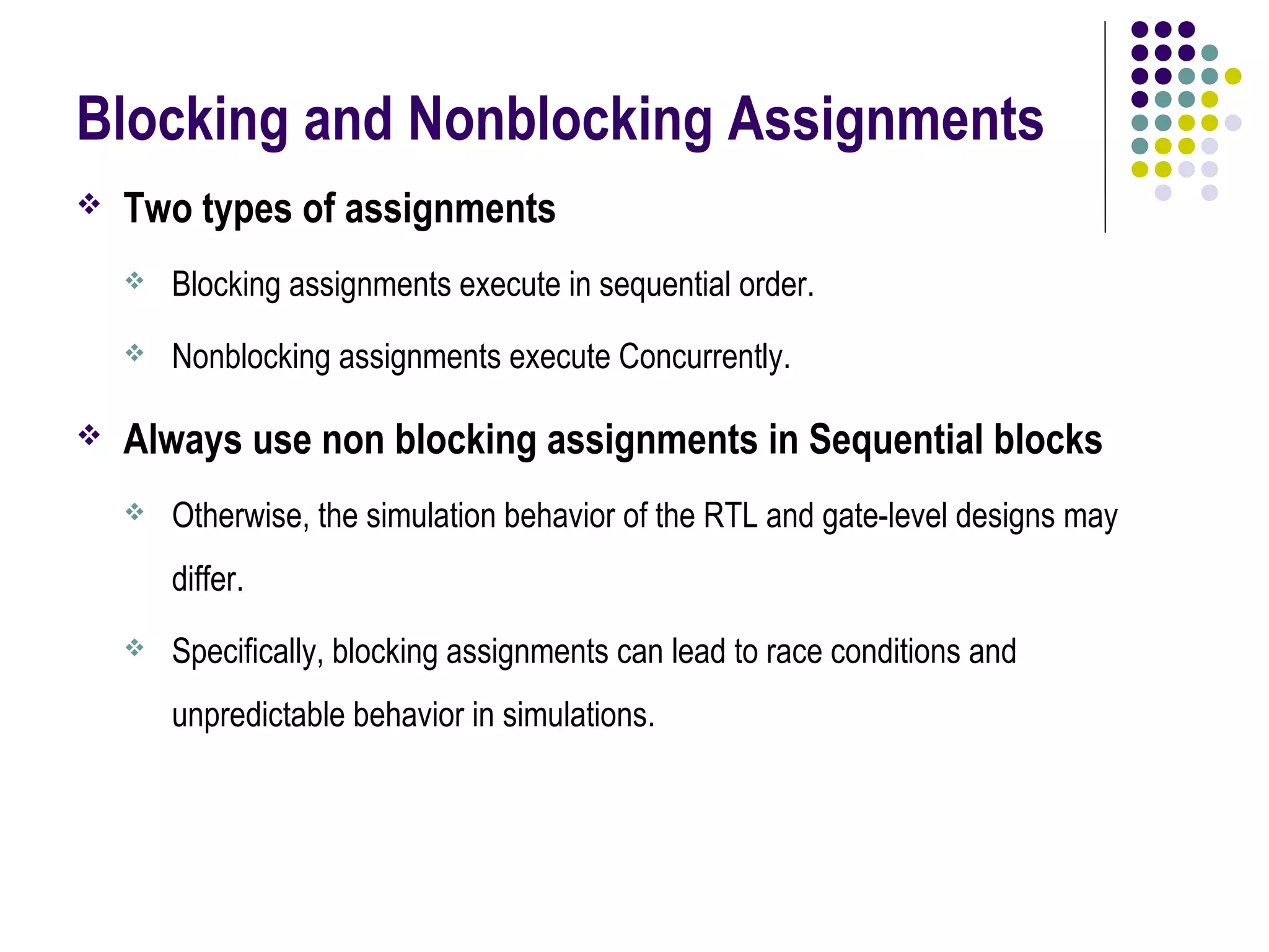 Coding style for good synthesis | PPT | Programming Languages | Computing