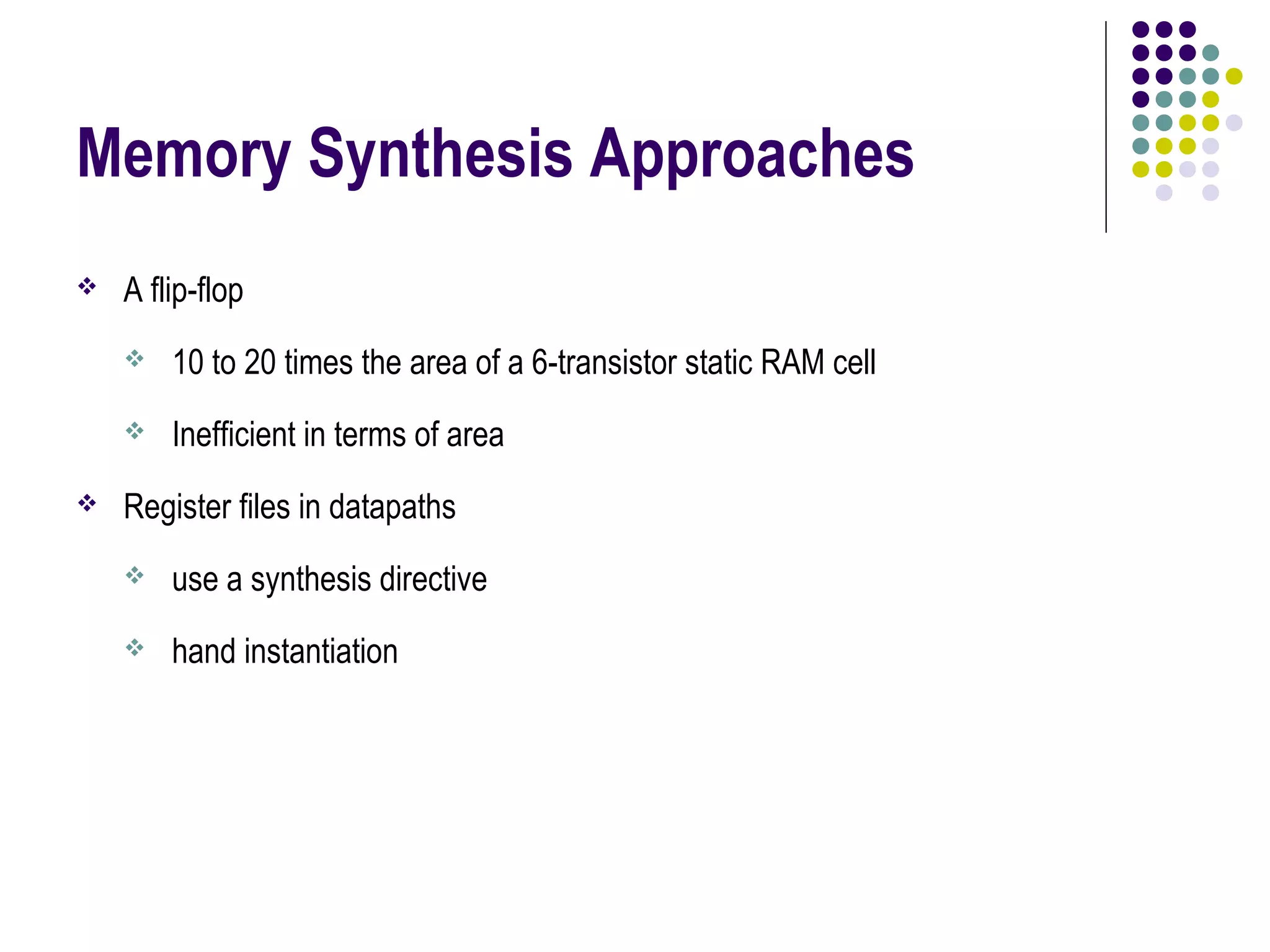 Coding Style For Good Synthesis Ppt Programming Languages Computing