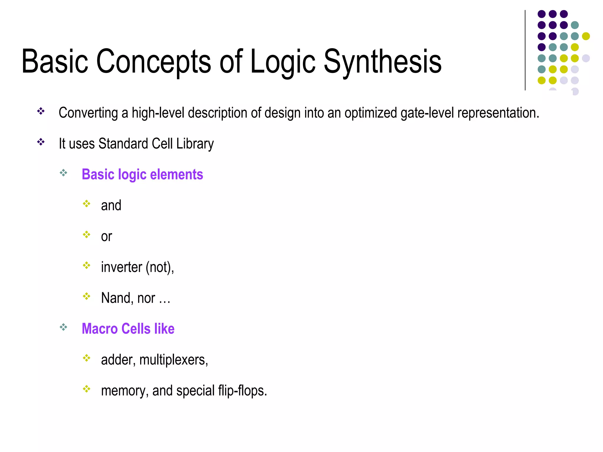Coding Style For Good Synthesis Ppt Programming Languages Computing