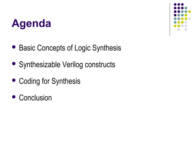 Coding Style For Good Synthesis Ppt Programming Languages Computing