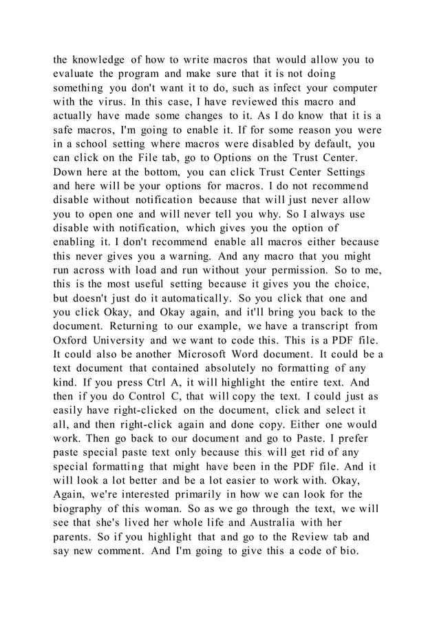 Coding Text Using Microsoft Wordcoding Text Using Microsoft Word Pdf