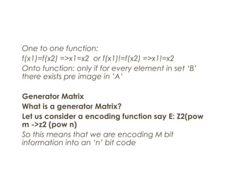 Coding theory updated | PPT