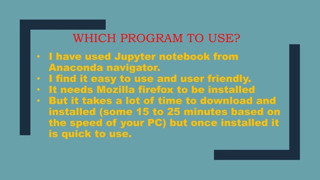 Coding With Python Part 1 Ppt