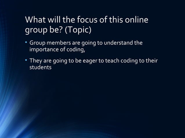 Coding your future | PPT