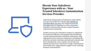 Codinix Driving Efficiency and Innovation Through Salesforce Customization_.pptx
