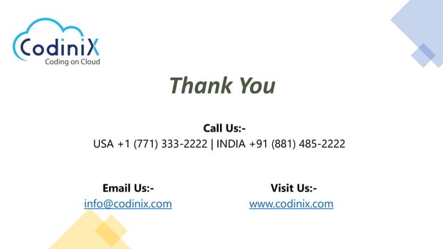 Codinix Driving Efficiency And Innovation Through Salesforce Customizationpptx