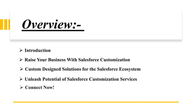 Codinix Go To Partners For Salesforce Customization Pptx