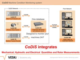 CoDiS - All in one Monitoring Platform for Hydrogenerators | PDF