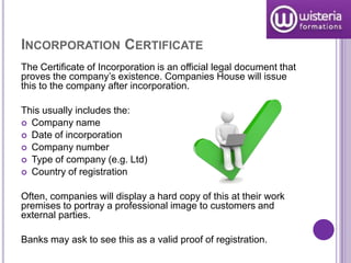 Limited Company Documents | PPTX